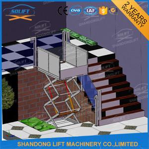 1m - 10m Vertical Wheelchair Platform Lift for Elders With CE