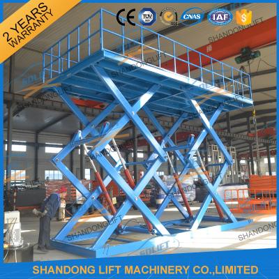 Китай Подъема автостоянки ножниц двойника КЭ 5Т платформа гидравлического большая Ссиссор подъем автомобиля продается
