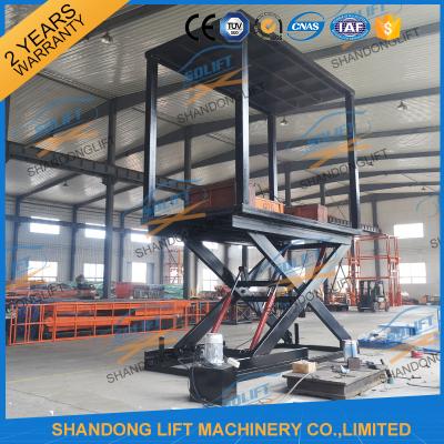 Китай дом системы автостоянки палубы 5Т 3.7М портативный двойной Ссиссор подъем автомобиля для автомобиля 2 продается