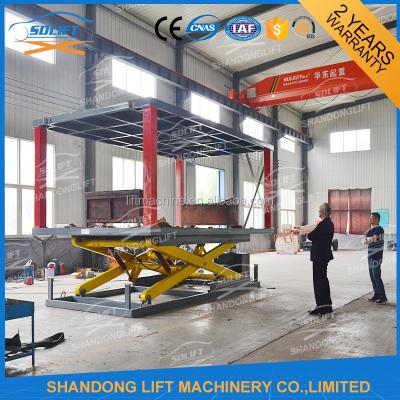 Chine 2 ans de garantie Ascenseur hydraulique avec alimentation en courant alternatif / continu à vendre