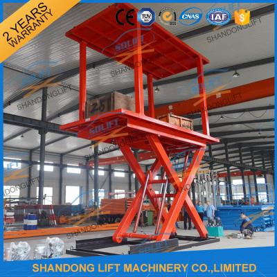 Китай 3 - 4 м/мин Гидравлическая ножница автомобильный подъемник с покраской / оцинкованной обработкой поверхности продается