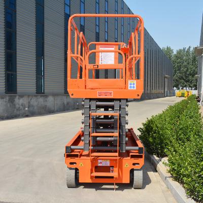 中国 自動運転 シングルマンリフト 25% グレード能力 動力付き 折りたたむガードレール 販売のため