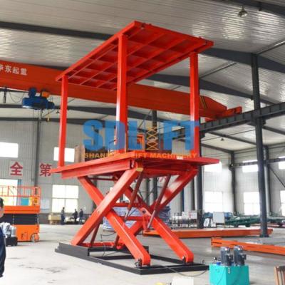 China CE Certified Double Deck Scissors Car Lift for Home Garage Parking with Easy Operation for sale