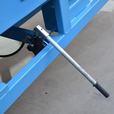 China Heavy-Duty Mobile Loading Ramp with Solid Tyres for Maximum Safety and Durability for sale