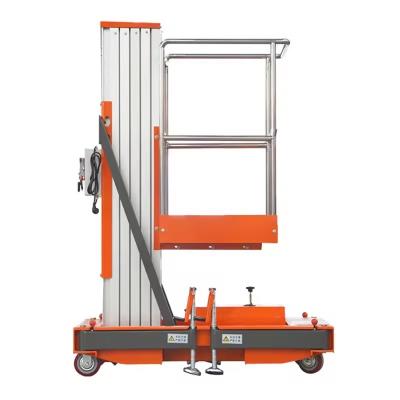 China Compact and Lightweight Vertical Mast Lifts for Indoor Aerial Maintenance for sale