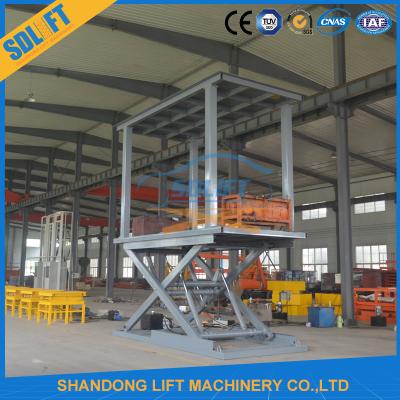 China CE Certified Double Deck Car Lift with 1 Control Box 1 Control Panel and 2 Remotes for Easy Control for sale