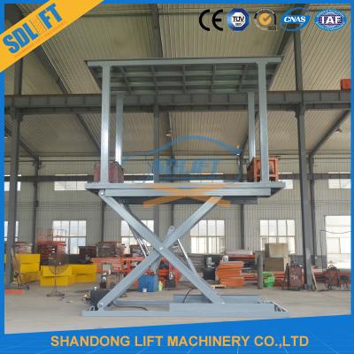 China CE Certified Double Deck Car Lift with 1 Control Box 1 Control Panel and 2 Remotes for Easy Control for sale