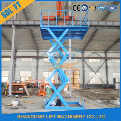 China Stationary Hydraulic Scissor Lift Cargo Warehouse Pallet Scissor Lift Table for sale