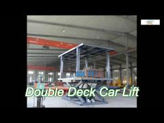 3t 3m double deck hydraulic car lift for home garage