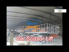 3t 5.6m hydraulic scissor car lift for home garage portable / heavy duty scissor lift table