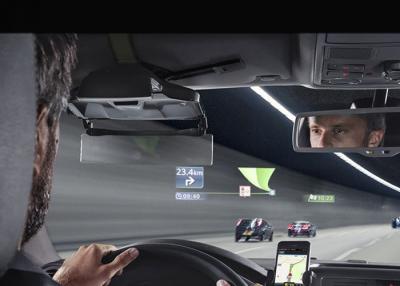 China Adjustable brightness LED HUD Head Up Display System Show Fuel Consumption Engine Speed for sale