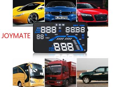 China Vehicle mounted black HUD Head Up Display with OBD Projection adaptive cruise control for sale