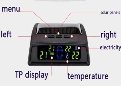 China 433.92MHZ Truck tire pressure monitoring system 6 / 8 tpms sensors GPS tracking for sale