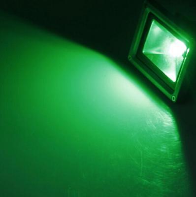 Cina Luce di inondazione all'aperto di IP65 RGB LED 10W a colore verde 200W con il regolatore a distanza in vendita