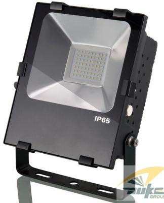 Cina 50W alloggio all'aperto del nero della luce di inondazione di rendimento elevato IP65 LED per costruire in vendita