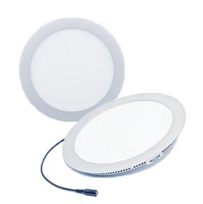 China Cutout Size 225mm Warm White LED Ceiling Light Panel 18W 230V For Supermarket for sale