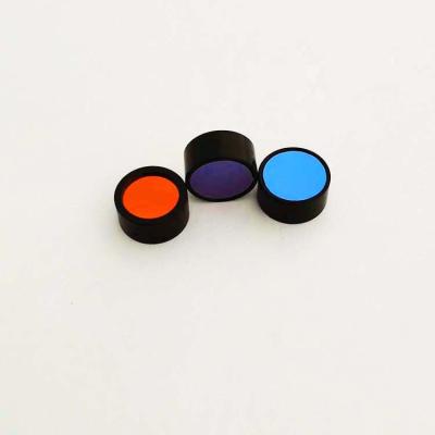 Cina 337.1nm ultravioletto UV Filtro a lungo passaggio 35 Trasmittanza per laser in vendita