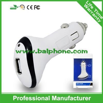 China New Drumstick Shaped Car Charger 5V1A Mini USB Car Charger for Android Phones for sale