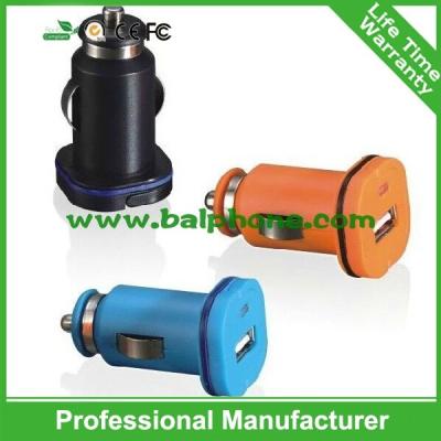 China 5V 1A Single USB car charger for smartphone for sale