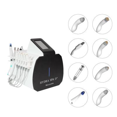 Cina Nuovo 8 in 1 Hydrogen Facial Machine Diamond Dermabrasion Skin Scrubber EM RF Bio-Lifting Hydrolifting in vendita