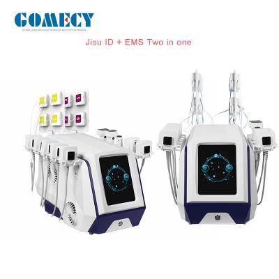 Cina touch screen a 10.4 pollici Jisu identificazione + corpo che scolpisce SME rf due in un corpo Non chirurgico che modella la macchina di terapia in vendita