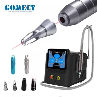 Cina Pico portatile Q ha commutato il prezzo della macchina di rimozione del tatuaggio del laser di picosecondo del ND Yag con 1064nm 532nm in vendita