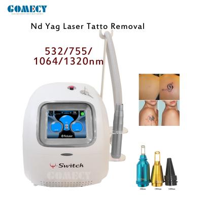 Cina macchina di rimozione del tatuaggio del laser di picosecondo del ND Yag di 532nm 1064nm in vendita