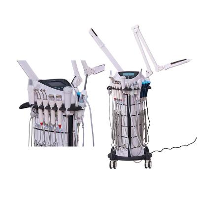 Cina 800W 9 in 1 attrezzatura facciale multifunzionale di cura con la lampada d'ingrandimento del LED in vendita