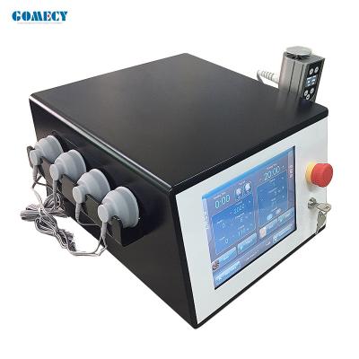 Cina Emshock bianco nero 2 in 1 versione da tavolino della macchina di terapia di Shockwave per la clinica in vendita