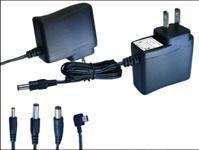 China 6W tipo horizontal color del negro de la versión de la UL de la fuente de alimentación de la transferencia en venta