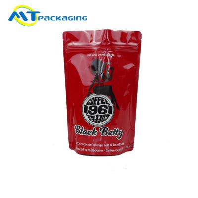 China Customized Print 250G Coffee Packaging Bags User Friendly And Reusable Design for sale