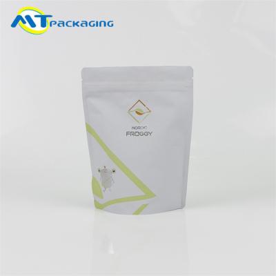 China Oxygen Proof Stand Up Resealable Pouch , Custom Printed Zipper Pouch for sale