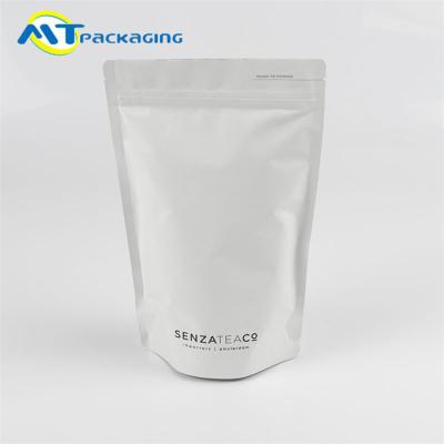 China Waterproof Stand Up Plastic Food Bags , Zip Lock Pouch Bags For Tea for sale