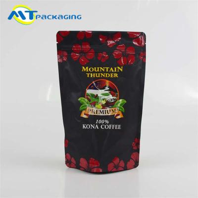 China Fresh Keeping Self Standing Pouches , Plastic Sealable Coffee Bags for sale