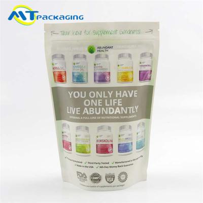 China Beautiful Pattern Stand Up Gusseted Pouch Customized Thickness 10 Colors for sale