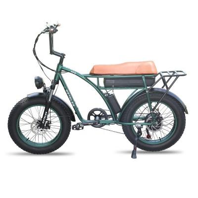 Cina 23AH Capacità della batteria 1000W 2000W Motore 20 pollici Fat Bike Electric Bike Supporto personalizzato in vendita