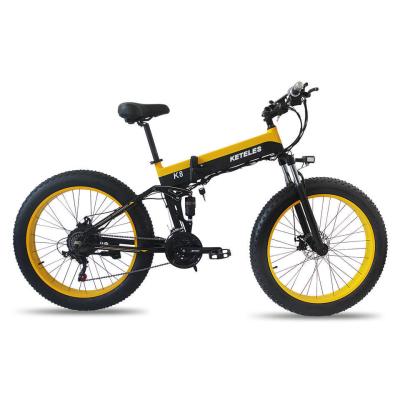 Cina 15AH Batteria 26x4.0 pollici Bicicleta elettrica con motore ad alta potenza da 1000W e marcia a 7 velocità in vendita