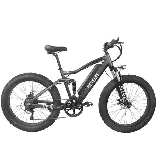 Quality Aluminum Alloy Frame 48V 13AH Lithium Battery Fat Tire Electric Bike with 1000W for sale
