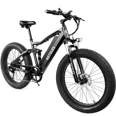 Cina Cornice in lega di alluminio 48V 13AH batteria al litio gomma grassa bici elettrica con motore da 1000W in vendita
