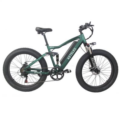 Cina Cornice in lega di alluminio 48V 13AH batteria al litio gomma grassa bici elettrica con motore da 1000W in vendita