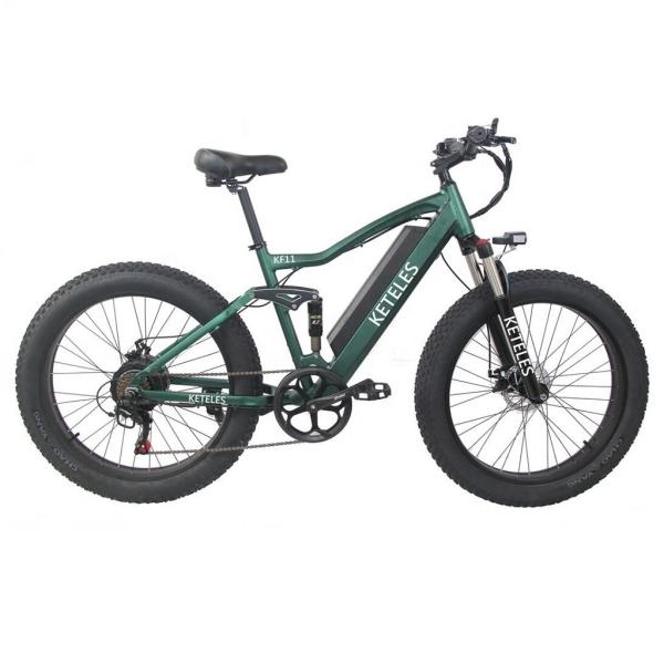 Quality Aluminum Alloy Frame 48V 13AH Lithium Battery Fat Tire Electric Bike with 1000W for sale