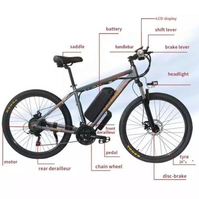Cina 48V 18Ah batteria al litio 1000W Motore 29