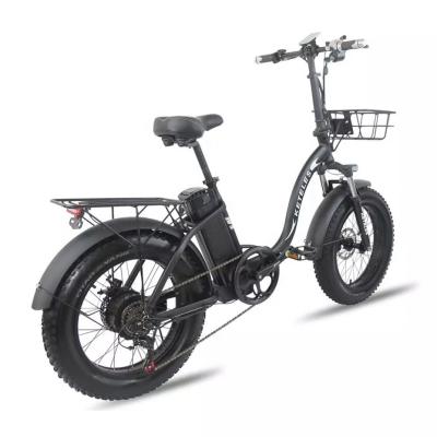 China 15AH Lithium Battery Electric Folding Bike EU Warehouse Dropshipping with 250W Motor for sale