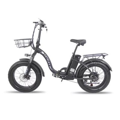 China 15AH Lithium Battery Electric Folding Bike EU Warehouse Dropshipping with 250W Motor for sale