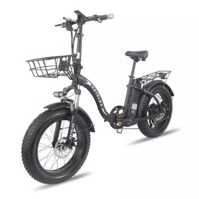 China 15AH Lithium Battery Electric Folding Bike EU Warehouse Dropshipping with 250W Motor for sale