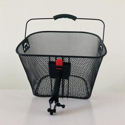 Cina Cesto di stoccaggio comodo per MTB Bicicletta universale Cesto di ferro Bicicletta anteriore 0,95 kg in vendita