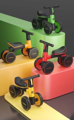 Cina Velocità massima >3.6km/h Bicicleta di bilanciamento regolabile in altezza per bambini con manubrio pieghevole esterno in vendita