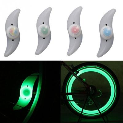 China 1 x Button Battery Powered JWA Silicone Bike Light Frame for Colorful and Fun Cycling for sale