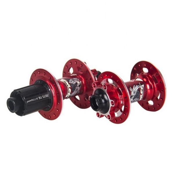 Quality Six-nail Disc Brake 32 Holes Thru Axle QR Bicycle Hub Set for Quick and Easy for sale