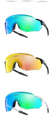 Cina Stampa Logo del Cliente Unisex Personalizzabile Riml Occhiali da bicicletta Occhiali che cambiano colore in vendita